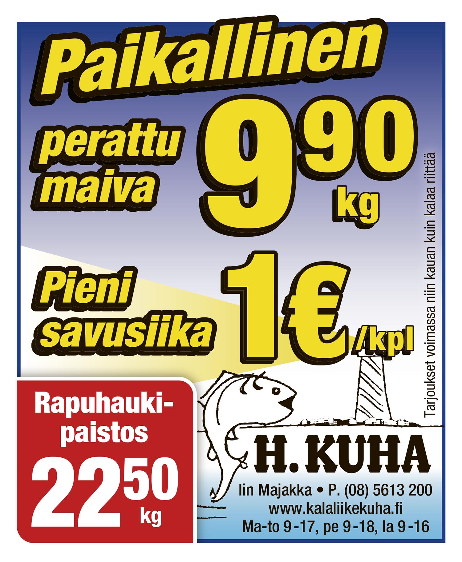 Rantapohja - Lähimpänä alueensa arkea - paikallisista raaka-aineista