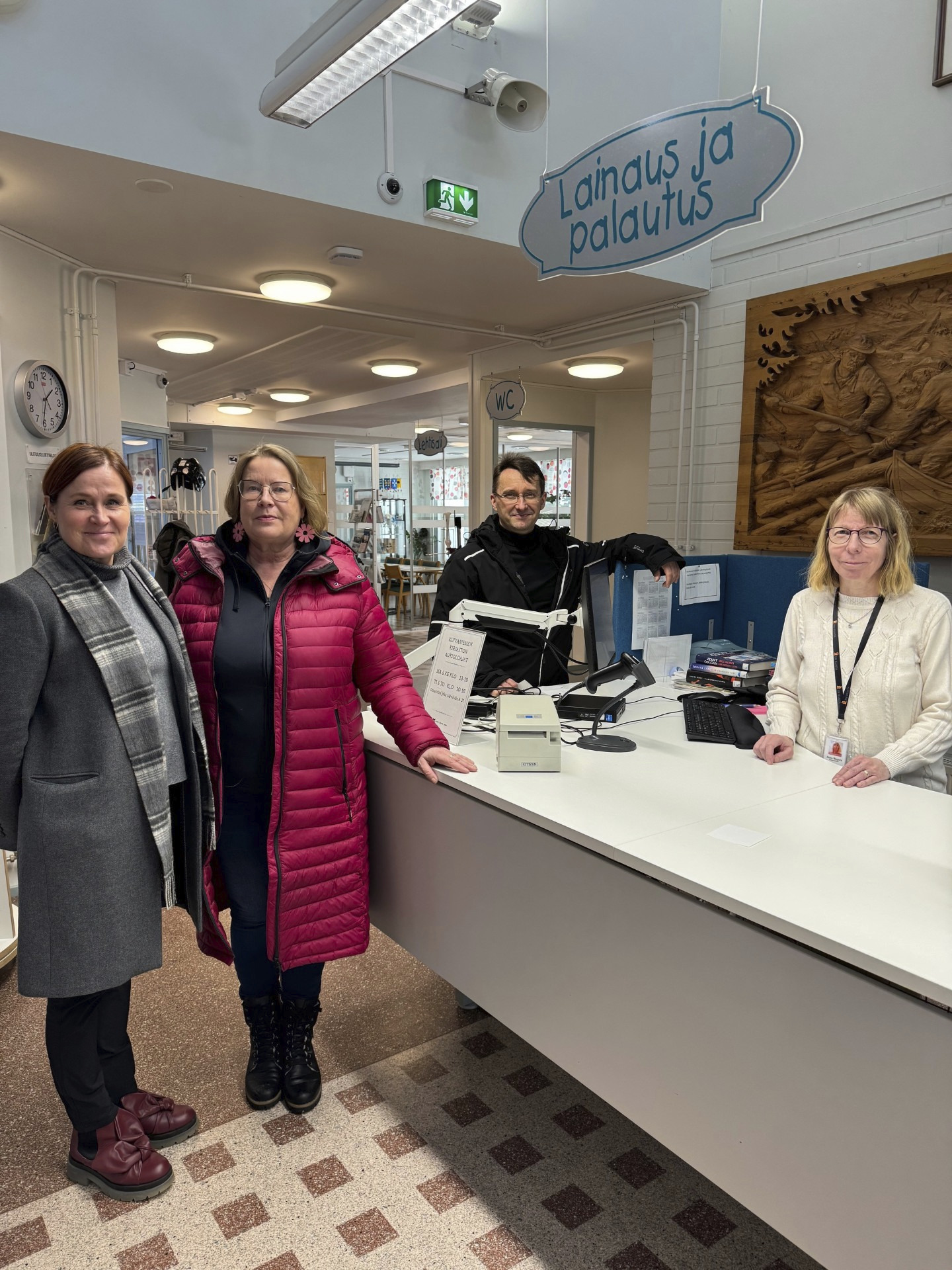 Nuoret voivat lainata kuntosalikortteja Kuivaniemen kirjastosta ...